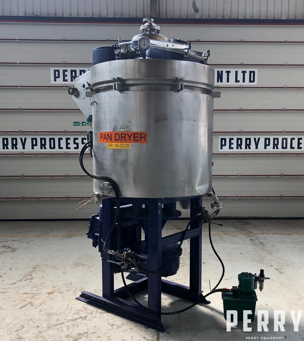 Used Guedu 820 Dryer Pan ( See Also Evaporator Vac Pan EV510 ) VL1454 ...