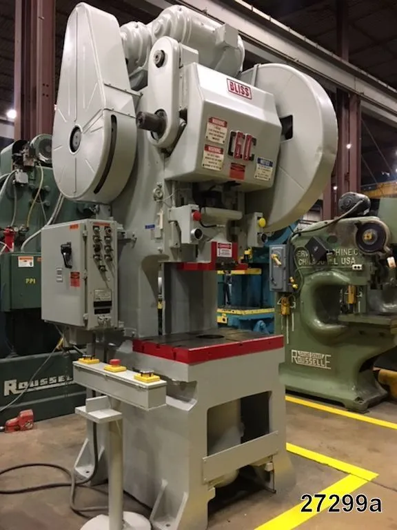 USED 60 TON BLISS O.B.I. PUNCH PRESS #27299 | Kempler Machinery