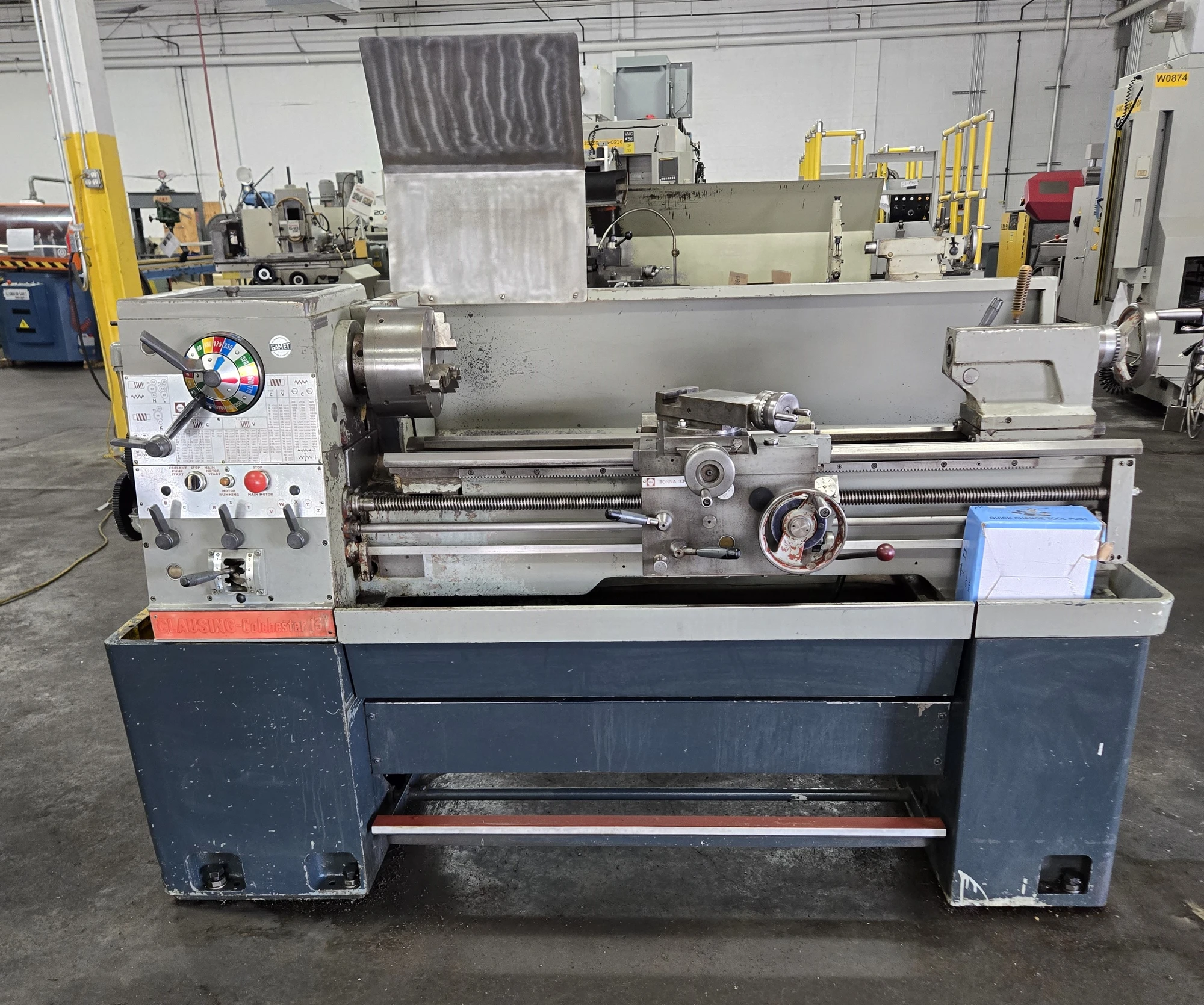 Used CLAUSING COLCHESTER 13 Lathes, Engine 1893 | Machinery Central