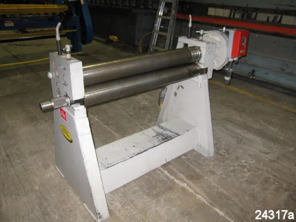 Used MORGAN RUSHWORTH HRW1025 Plate Bending and Slip Roll 24317 ...