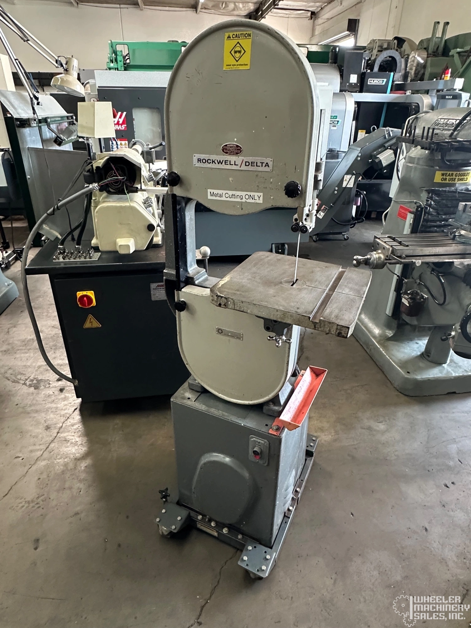 Used ROCKWELL 14 28-200 SAWS, BAND, VERTICAL 7857 | Wheeler Machinery Sales