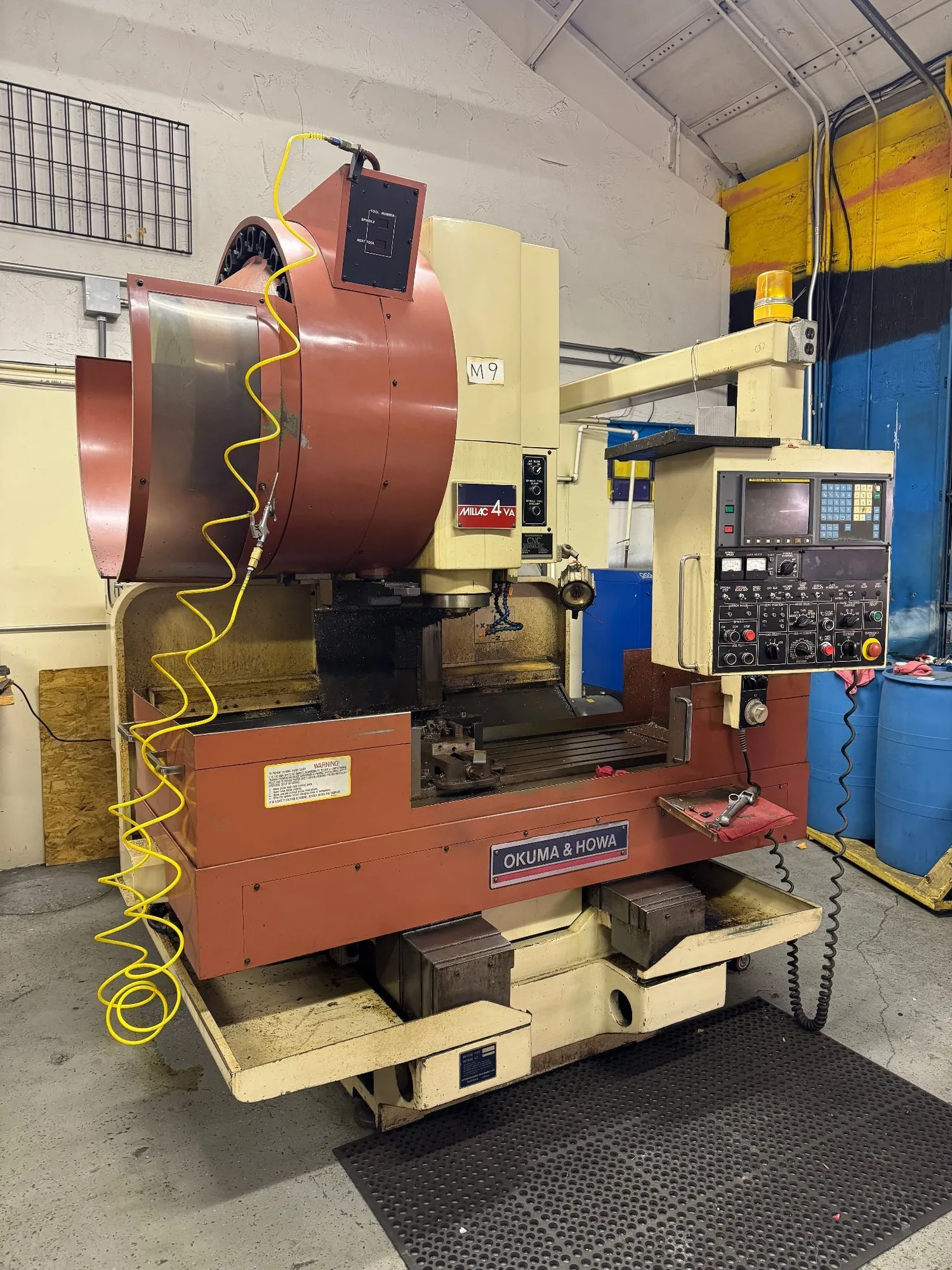 Used 1989 OKUMA & HOWA MILLAC 4VA Machining Centers, Vert, CNC 22591 | Global Machine Brokers, LLC