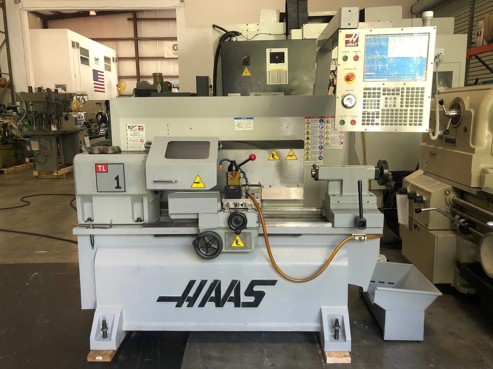 Used HAAS TL-1 CNC Lathes 5486 | GMT