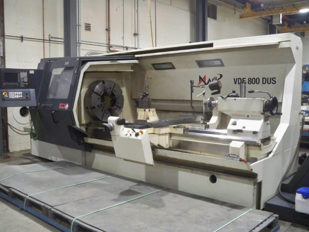Used 2012 VDF BOEHRINGER VDF 800 DUS Lathes CNC, 2-Axis & 3-Axis 8652 ...