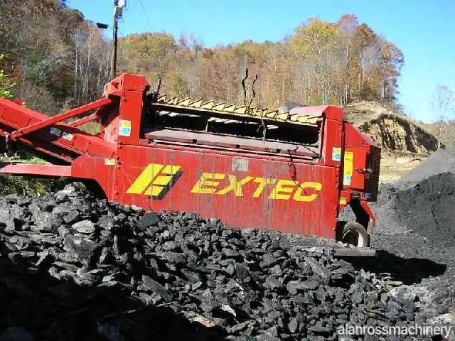 Model 4500 Used Extec Portable / Mobile Screen | Alan Ross Machinery