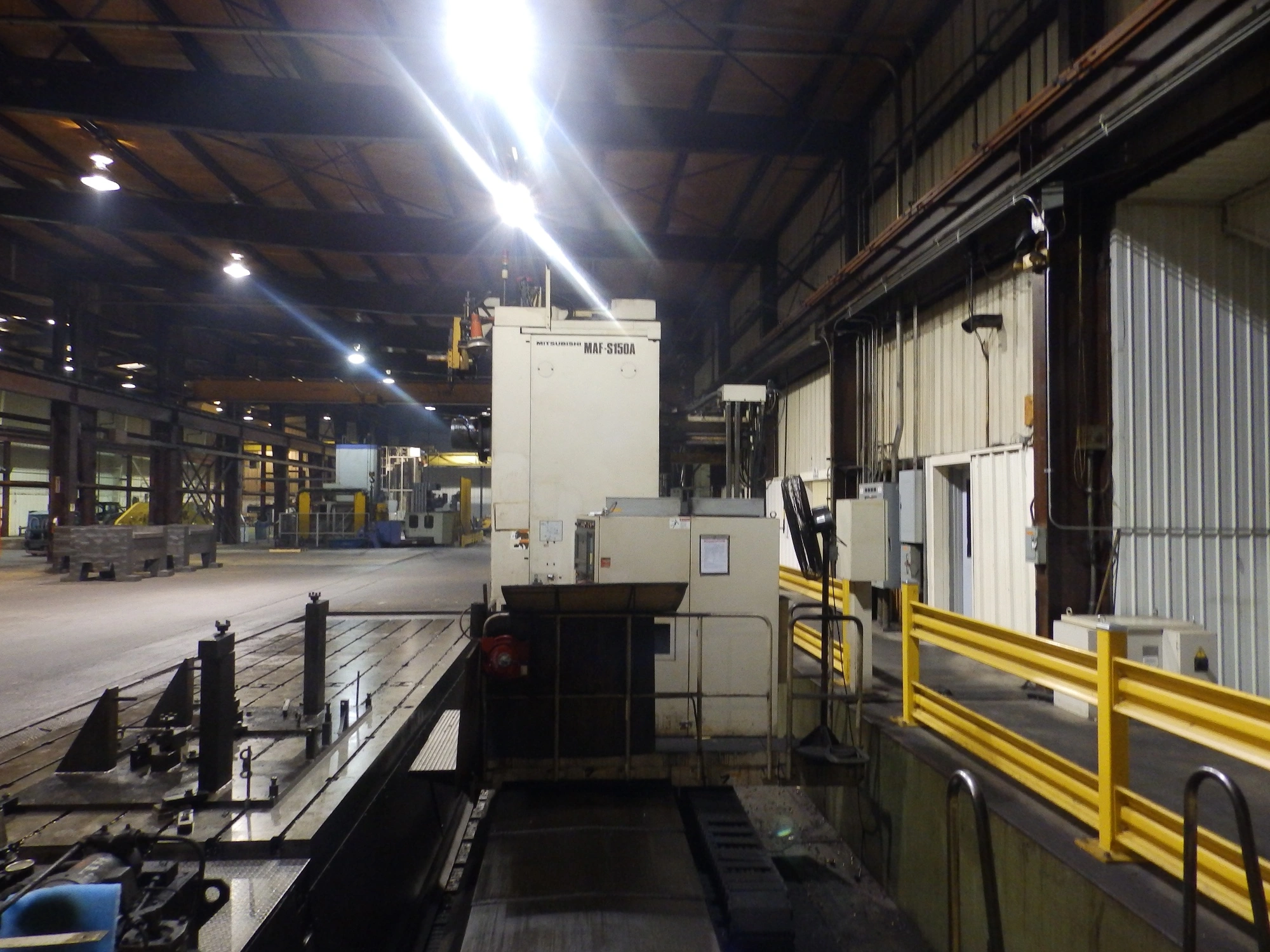 Used 1994 MITSUBISHI MAF-S150A Boring Mills Horizontal Floor Type 7050 ...