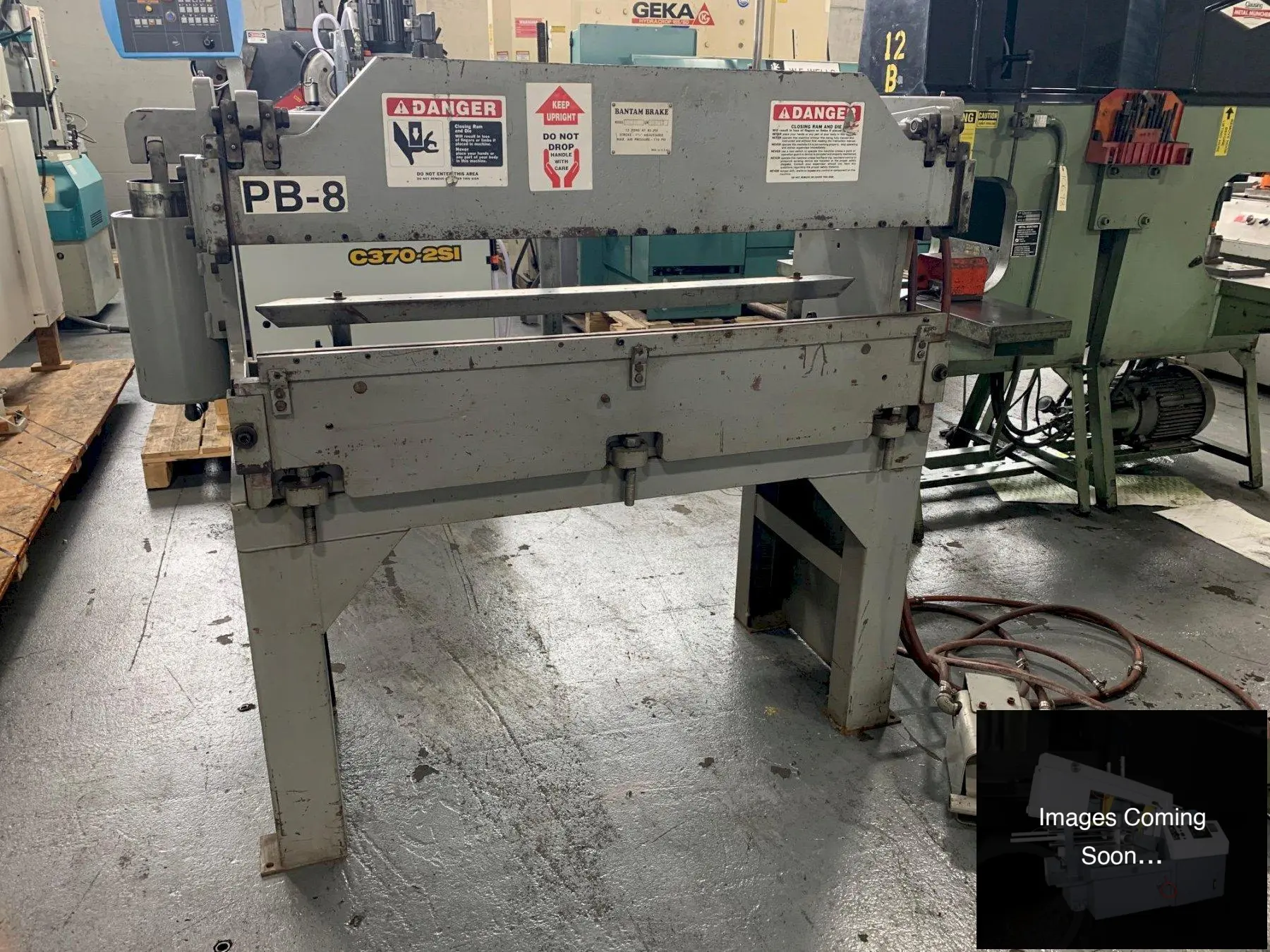 Used 1993 BANTAM B412 Brakes, Press 10707 | Westbrook Engineering