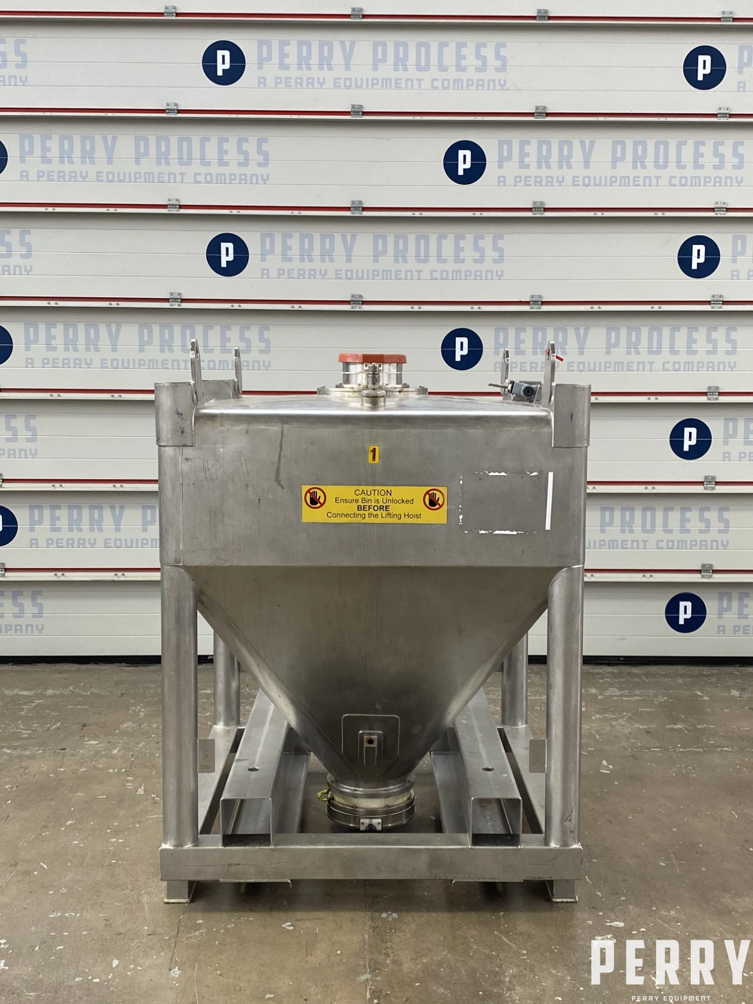 Used GEA GALLAY 1,000 LITRE Bin L1595-03 | Perry Equipment