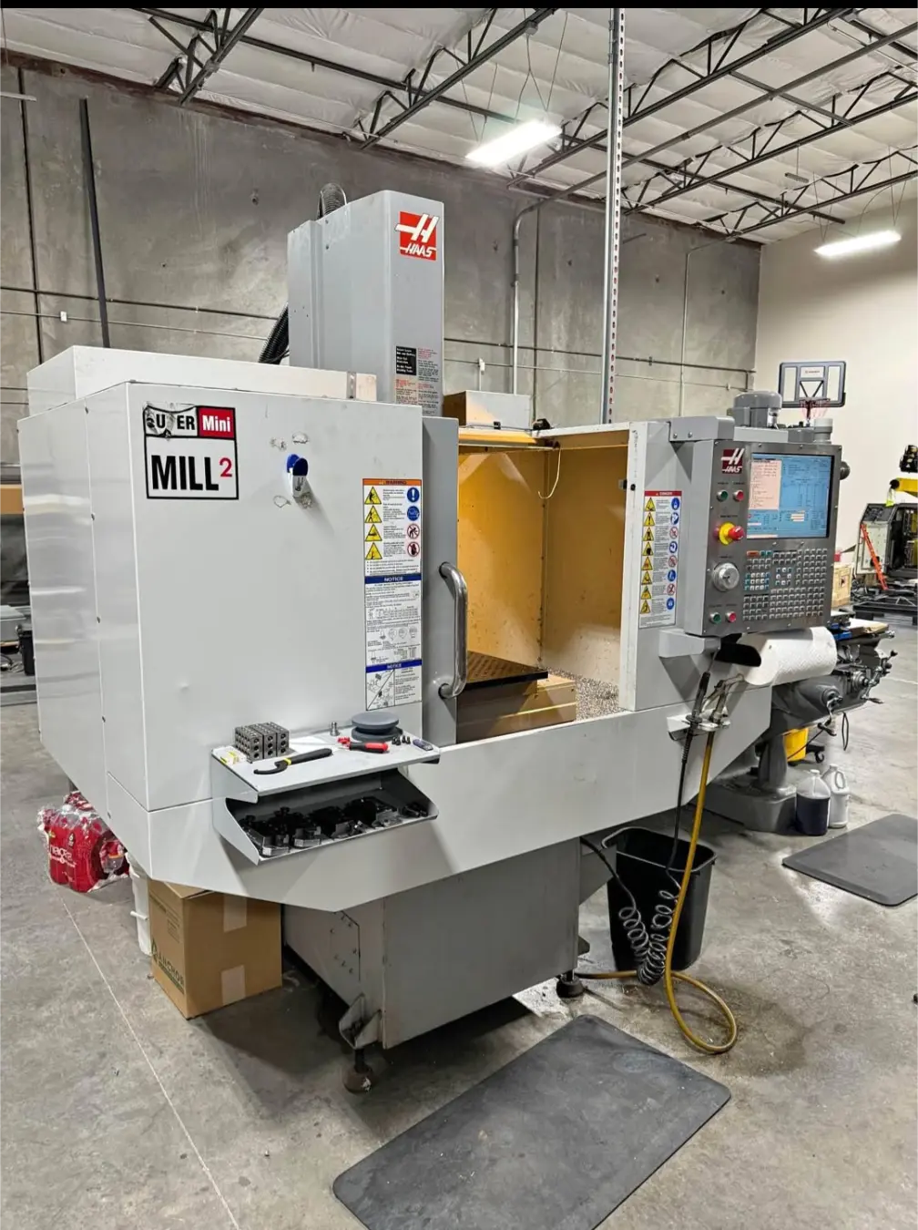 Used 2009 HAAS Super Mini Mill 2 Vertical Machining Centers X3X1650 ...
