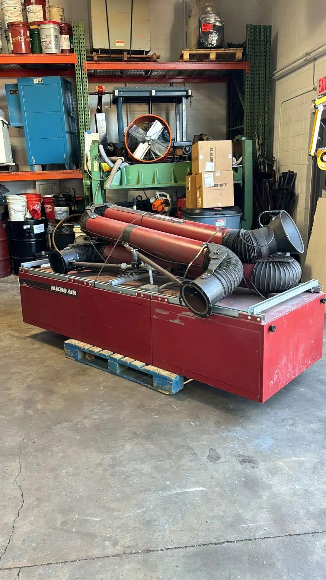 Used MICRO AIR MC2500 Air Filtration 22370 | Global Machine Brokers, LLC