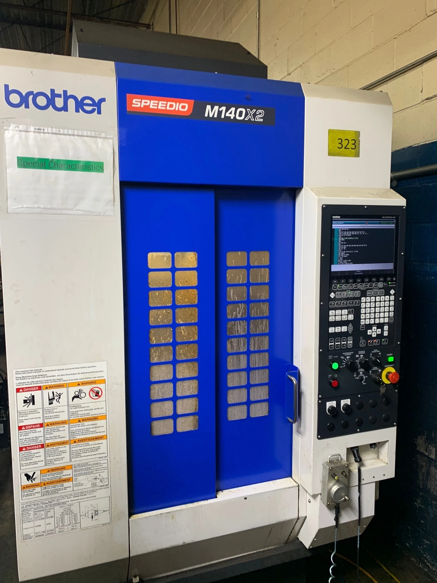 Used 2017 BROTHER SPEEDIO M140X2 MILL TURN 5-AXIS CNC Drilling and ...