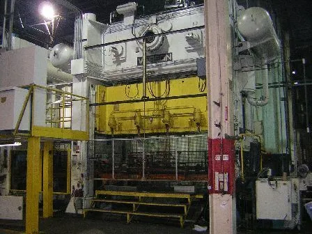 Used 1992 VERSON S2-1000-156-60T Straight Side Double Crank Press 8323 ...
