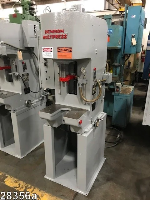 Used 6 Ton Denison Hydraulic C Frame Press #28356 | Kempler Industries