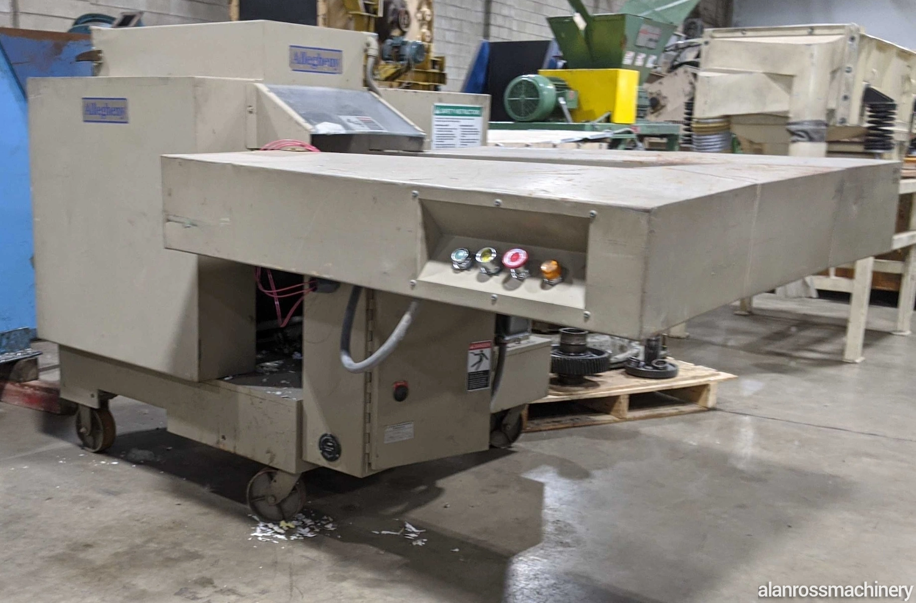 Model 18-250C Allegheny Used Paper Shredder | Alan Ross Machinery