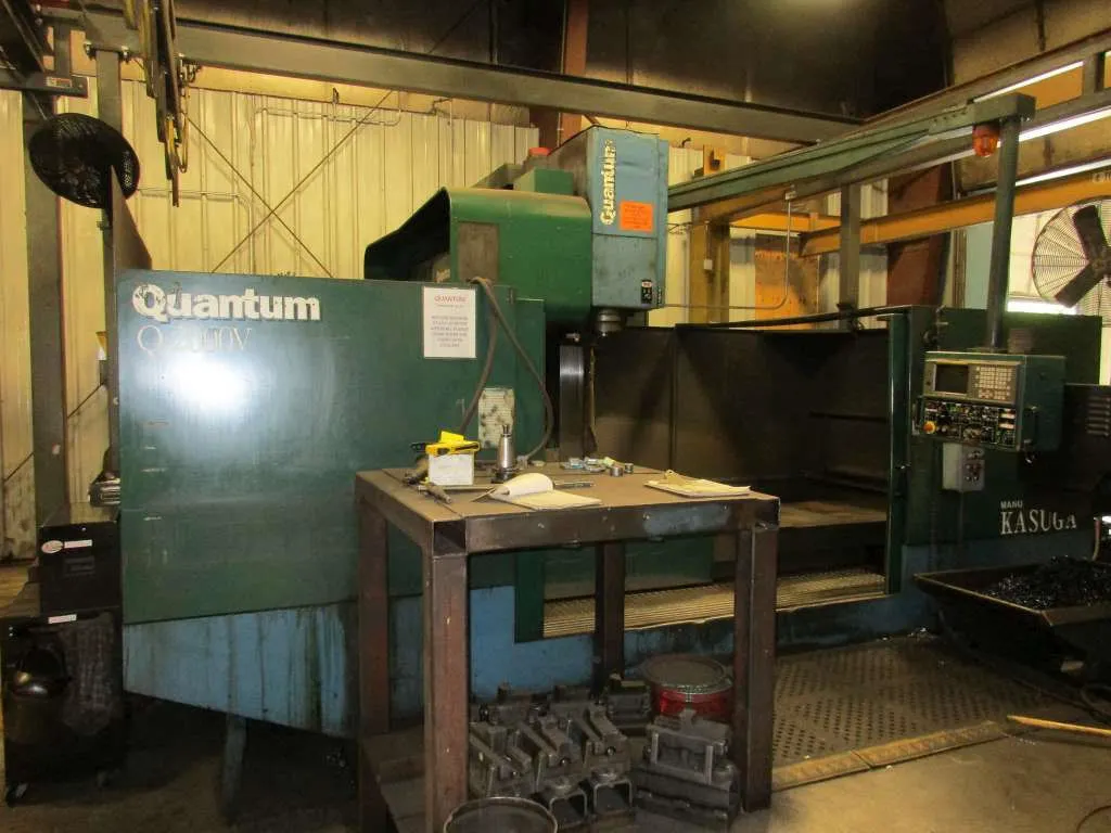 Used 1996 KASUGA QUANTUM 2000V VERT MACH CENTER Machining Centers ...