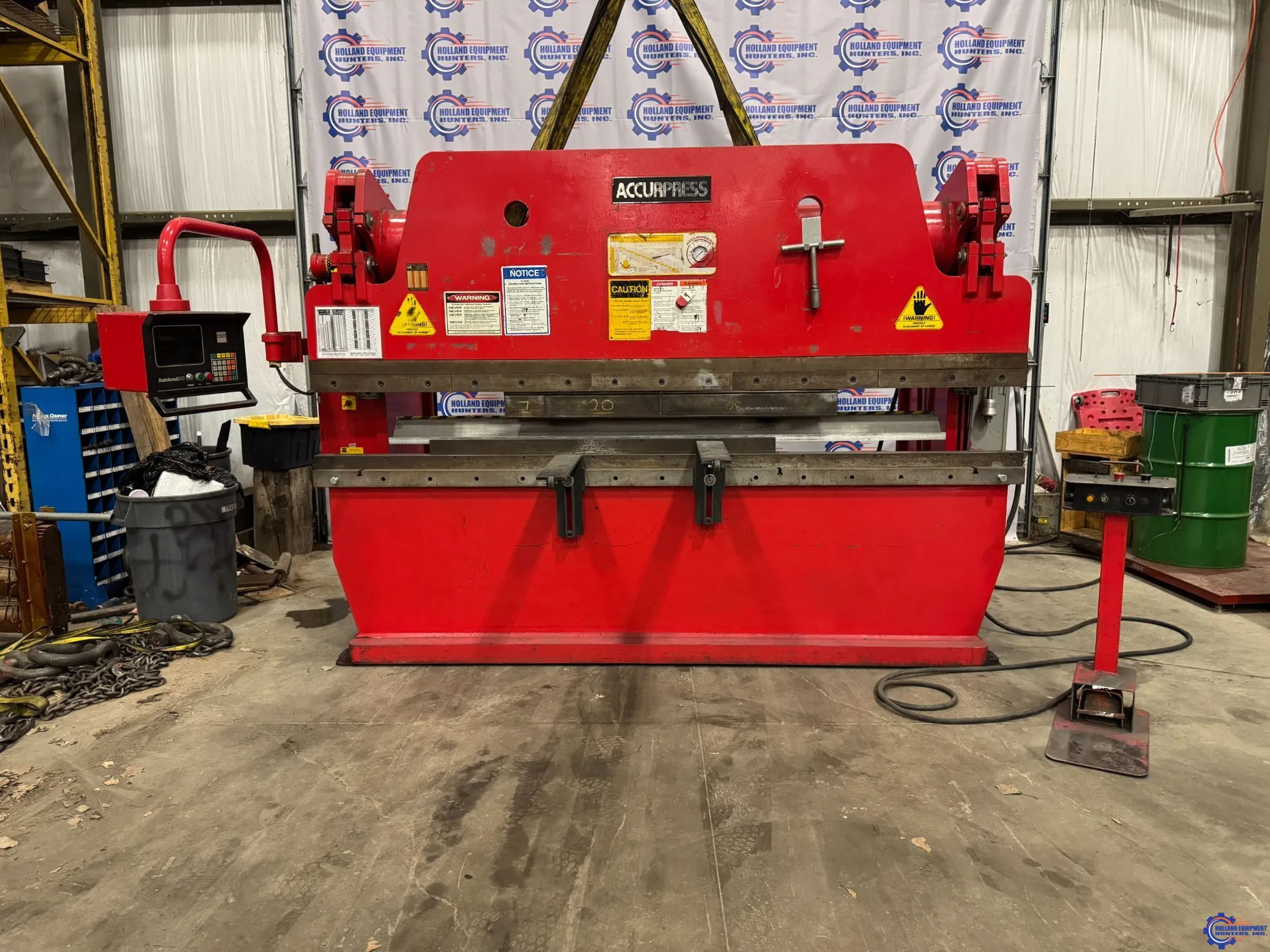 Used ACCURPRESS 710010 Fabricating Machinery, Press Brakes, Hydraulic ...