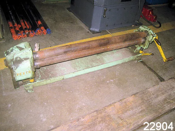 Used PEXTO 381-D Plate Bending and Slip Roll 22904 | Kempler Industries