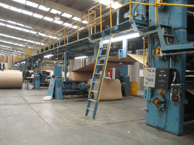 Used LANGSTON - HOOPER Corrugating Line, Complete Corrugators COR-215 ...