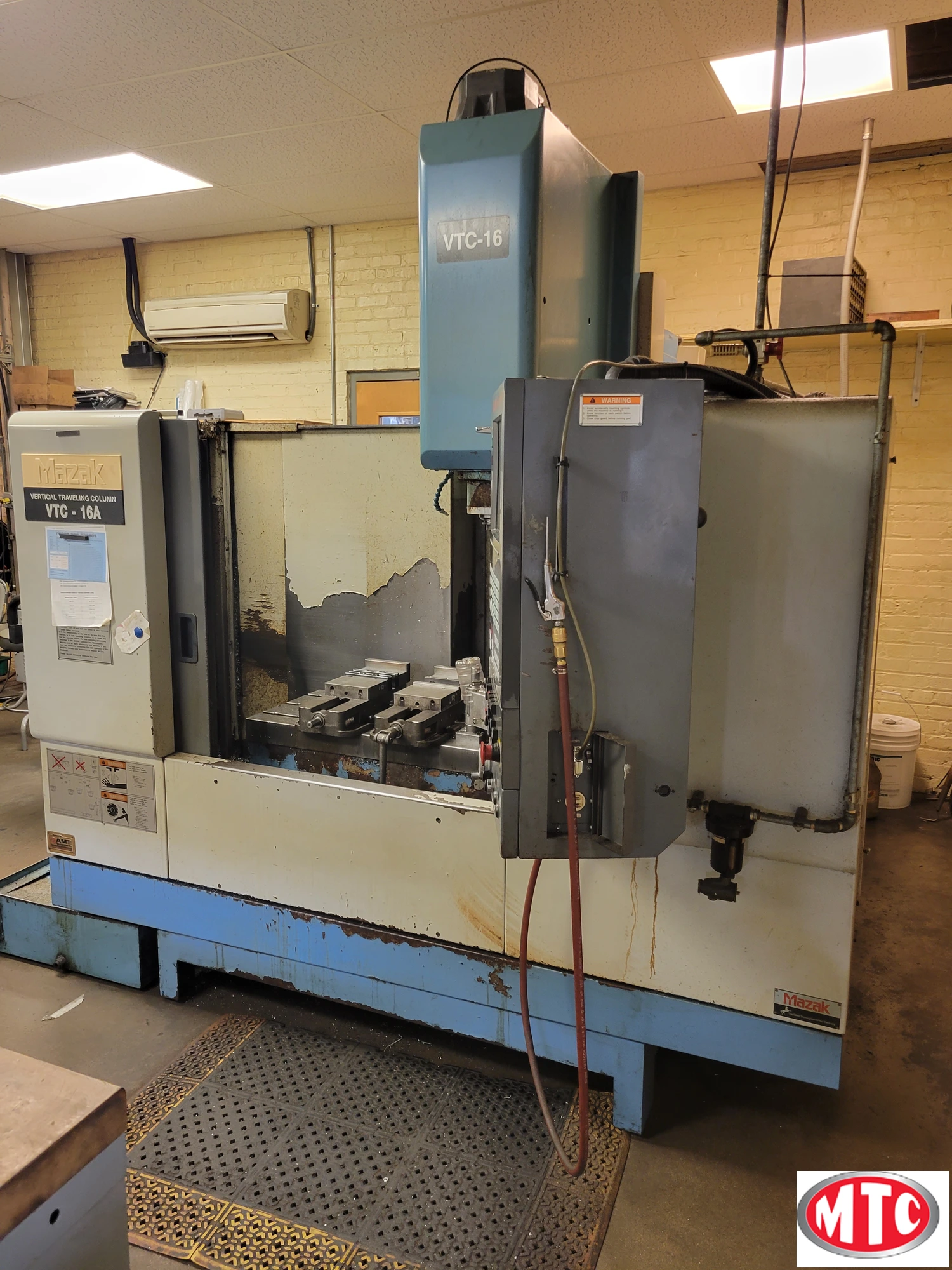 Used 1997 MAZAK VTC 16A Vertical CNC Milling Machines 8062 | Myers ...