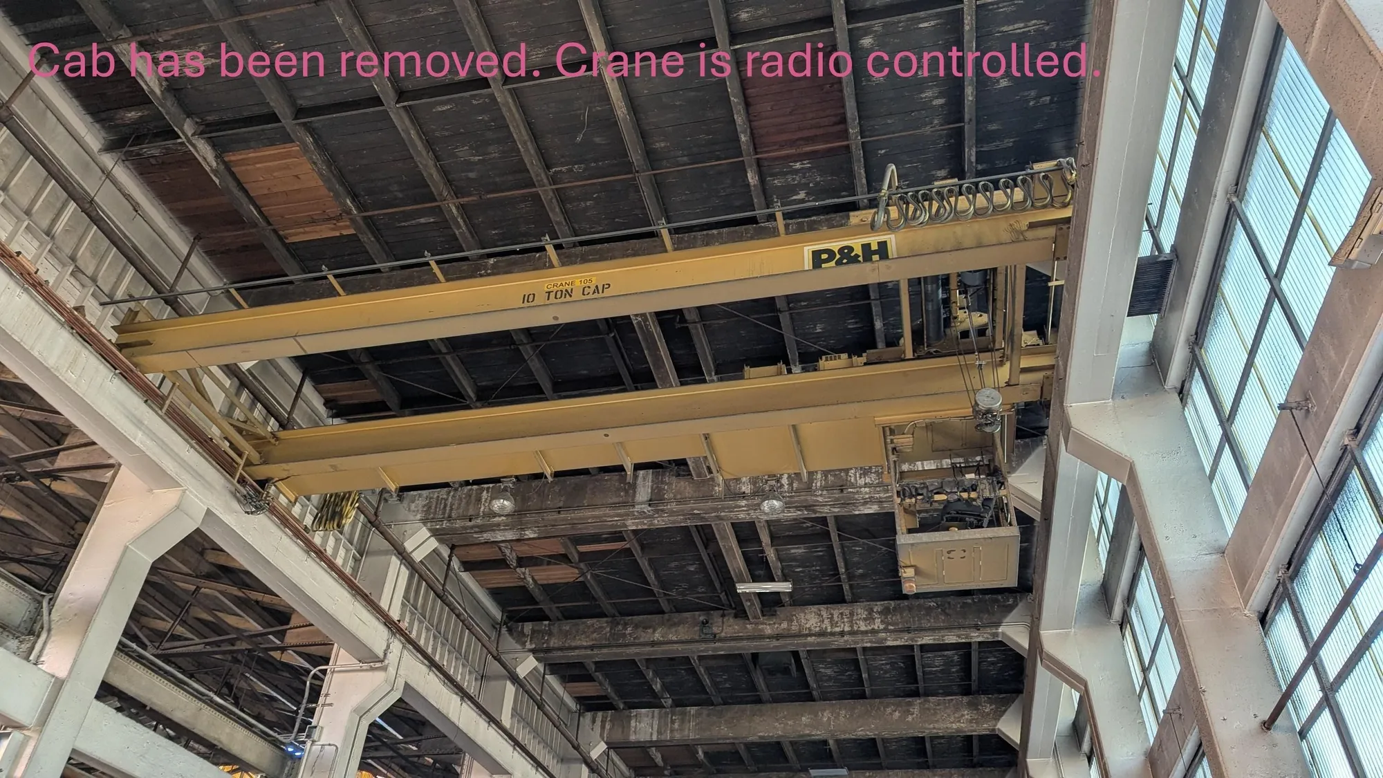 Used P&H 10 Ton Cranes - Overhead, Bridge 2633 | Highland Machinery & Crane