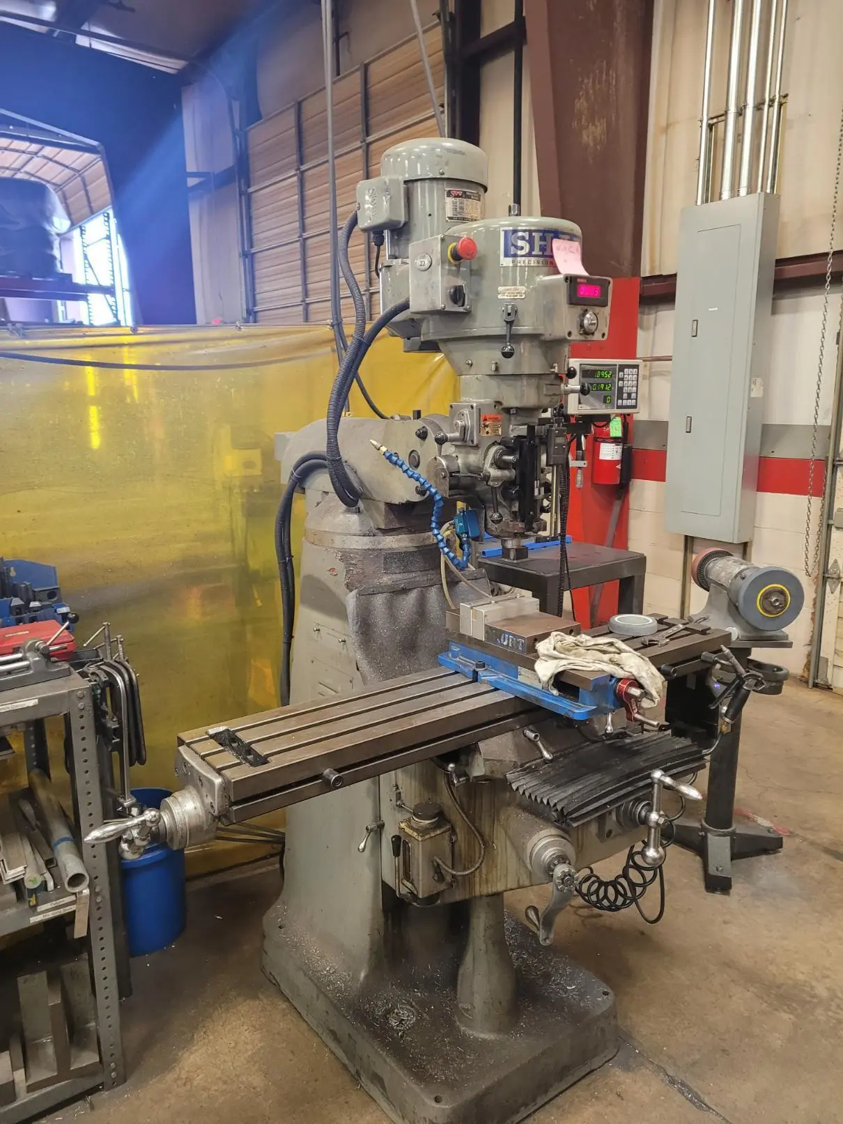 Used Sharp Precision Machine Tools 3 HP Manual Milling 2417 | MD ...