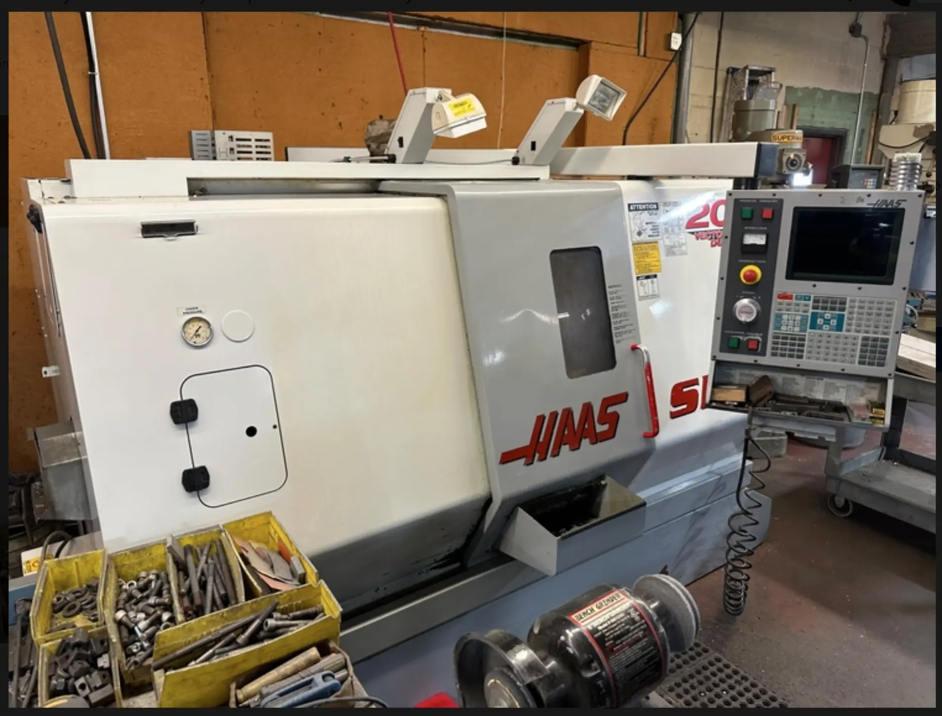 Used 2001 HAAS SL-20 CNC Lathes 1863 | Bud's Equipment Sales