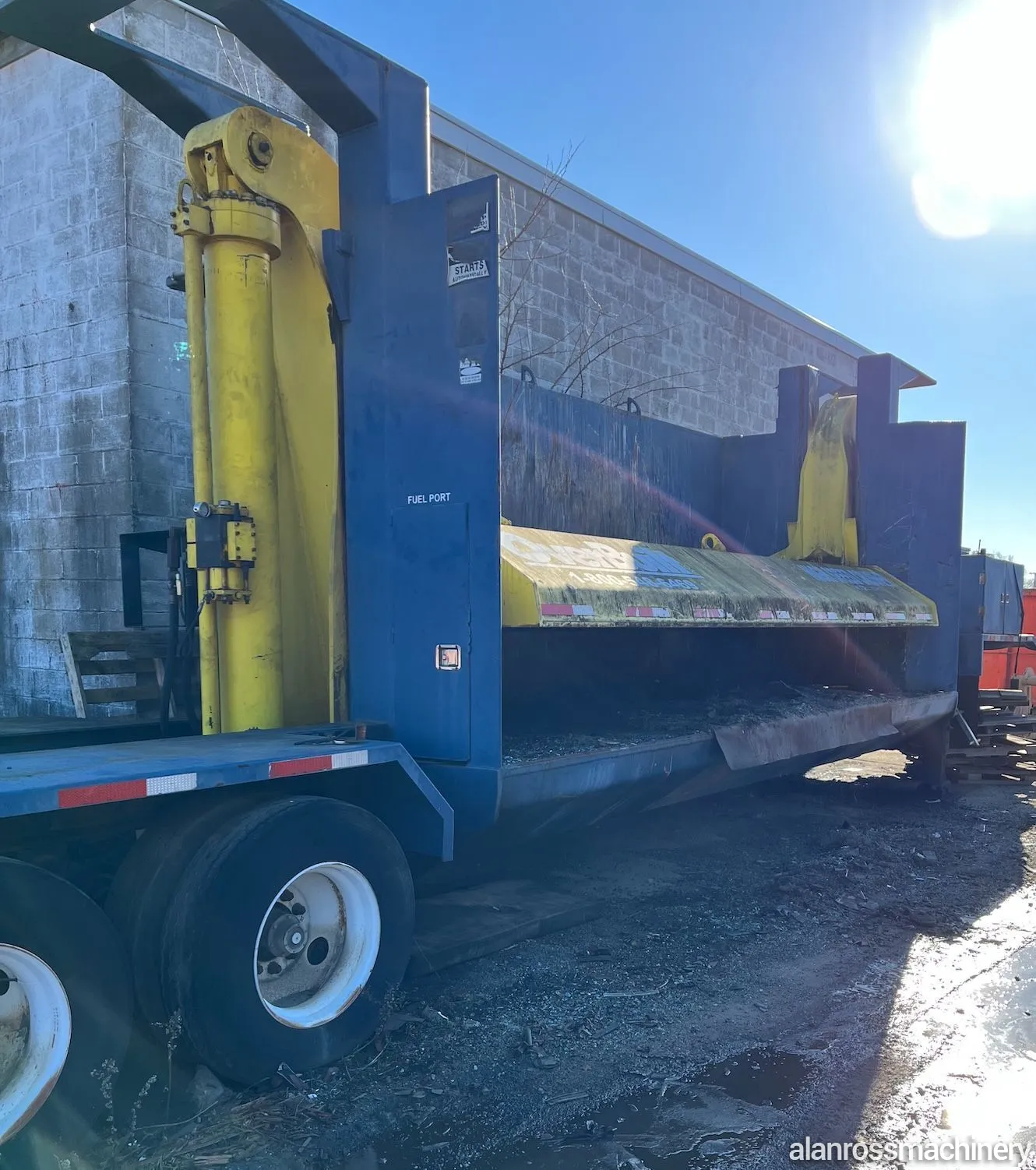 Model 10 Used Overbuilt Car Crusher | Alan Ross Machinery