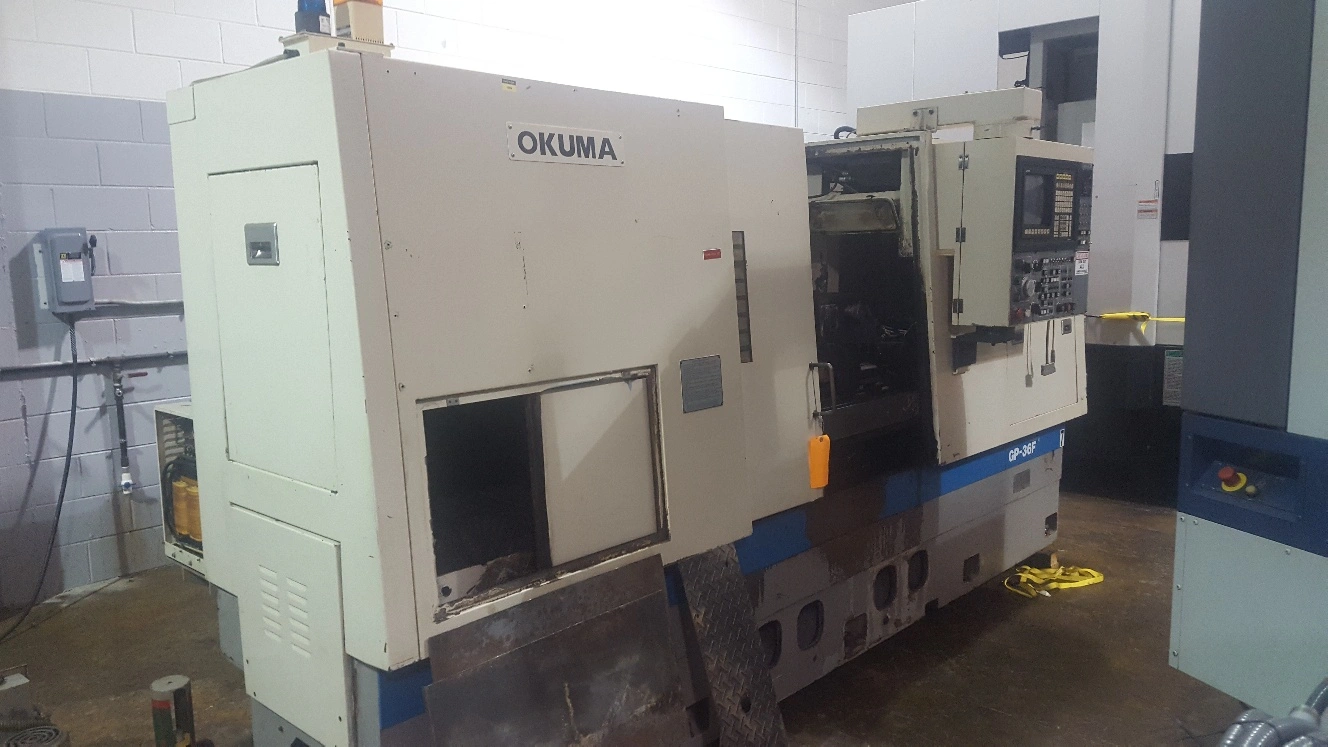 Used 1996 OKUMA GP 36F/100 Grinders CNC 6546 | USED CNC WAREHOUSE