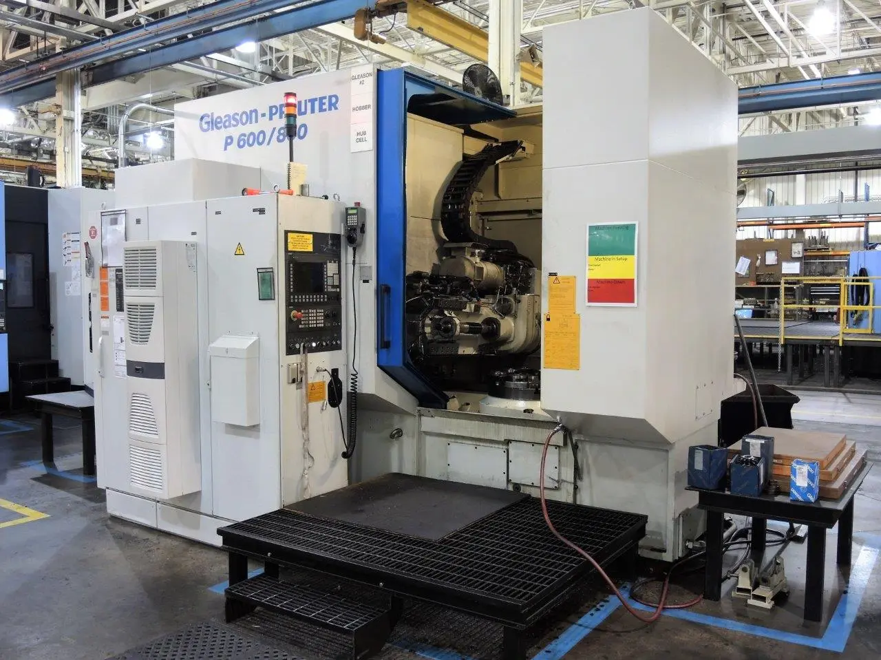 Used 2012 GLEASON P600/800 GEAR HOBBERS (CNC) 3979-17 | Piselli Enterprises