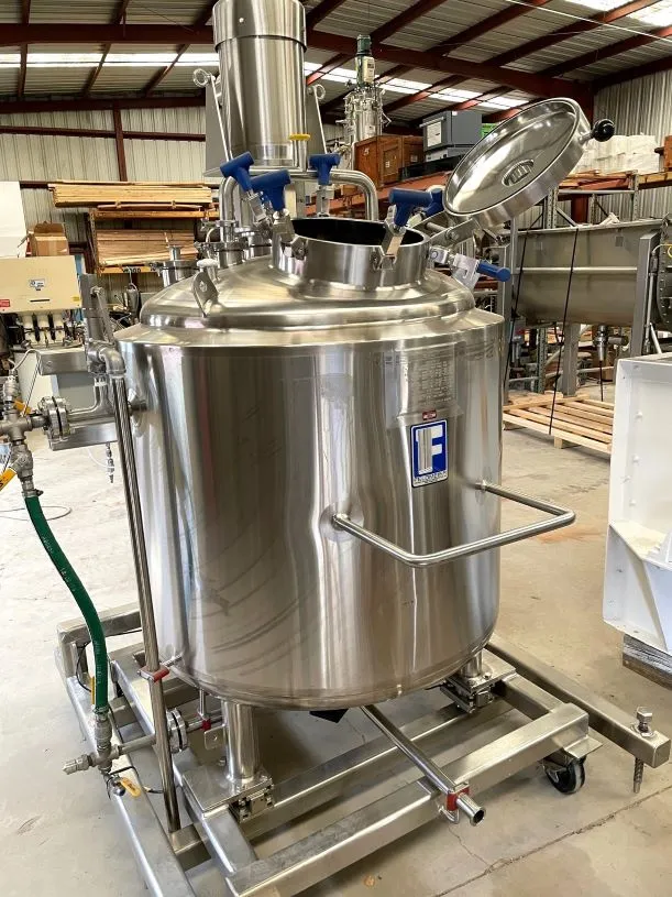 Feldmeier 700 Liter (184 Gallon) Sanitary Reactor with Silverson High ...