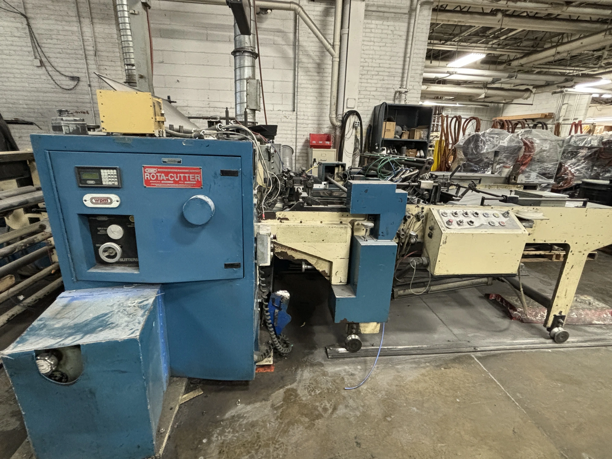 Used 1997 WPM ROTA-CUTTER WITH DELIVERY TABLE Rotary Cutters ...