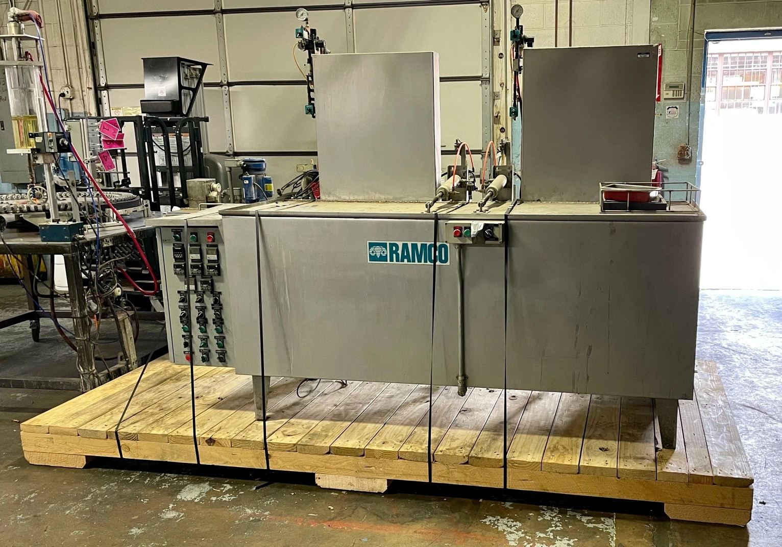 Used 2004 RAMCO MKQ16WRRD Immersion Parts Washer | Benchmark Machine Tools