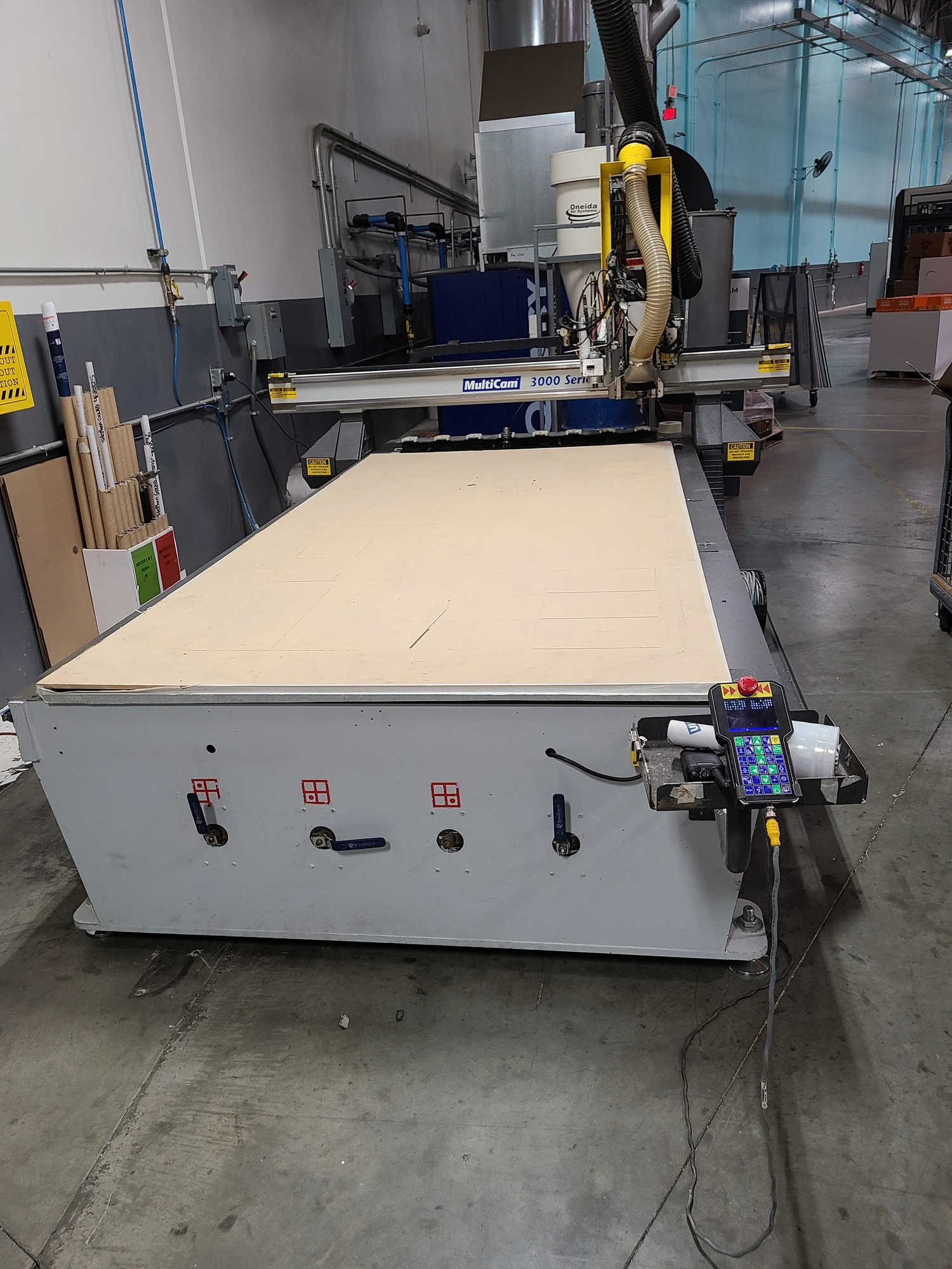 Used 2011 MULTICAM 3000 Used 3 Axis CNC Routers 202846 | PlastiMach Corp