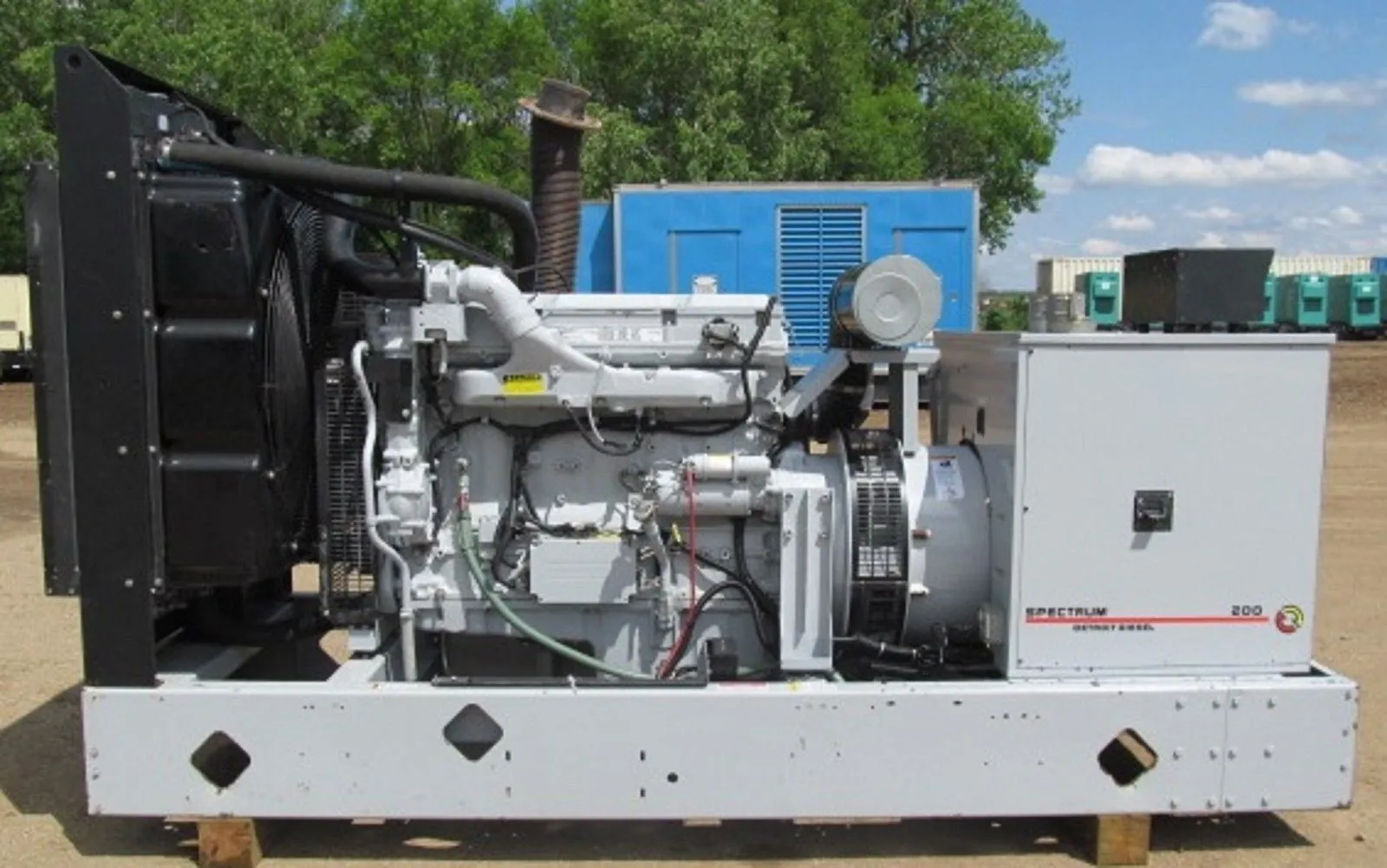Detroit 200GS - 200 Kw Natural Gas Generator | Power Generation Enterprises