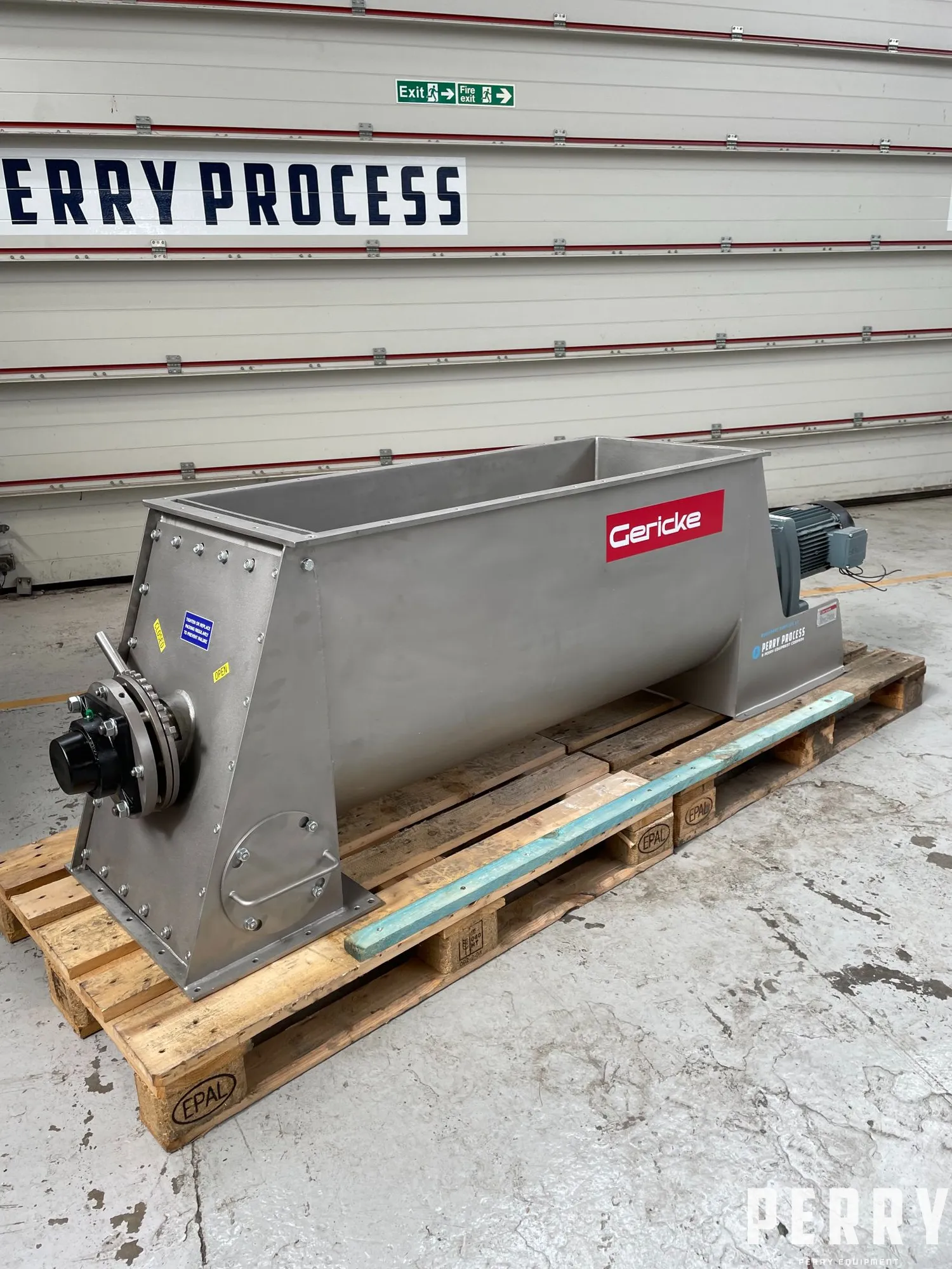 Used GERICKE GCM1200 Mixer Powder Misc. L1459-02 | Perry Equipment