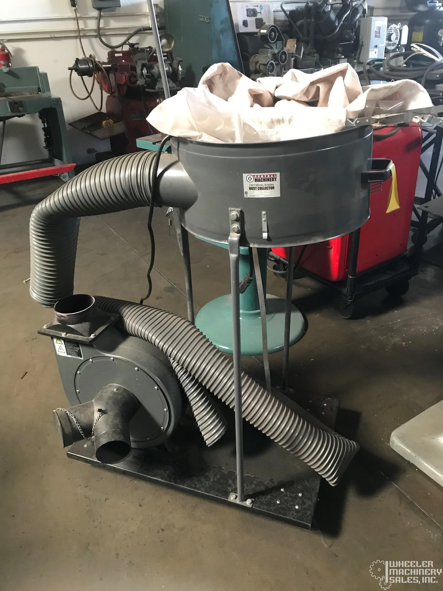 Used CENTRAL 97869 DUST COLLECTORS 6499 | Wheeler Machinery Sales