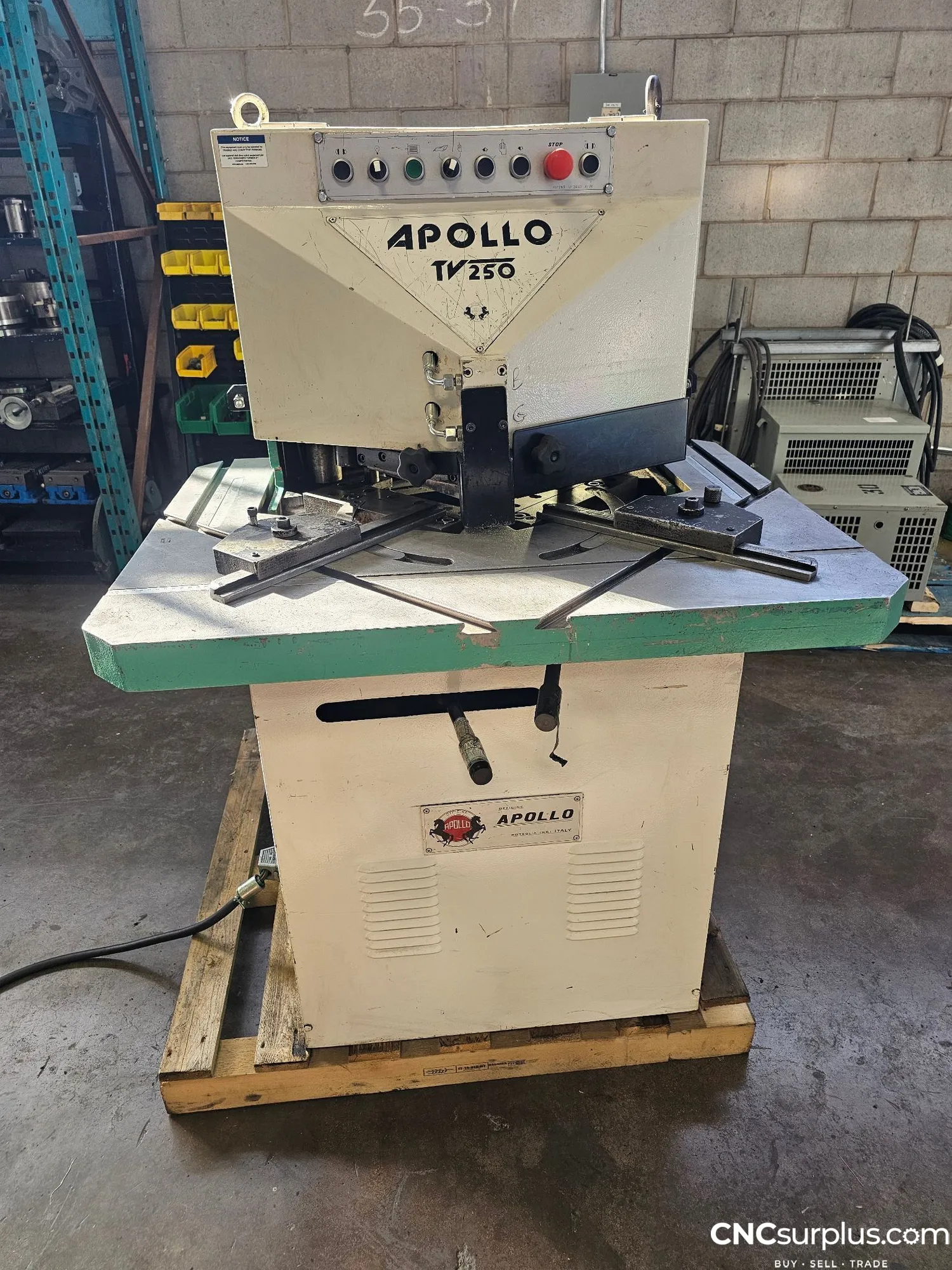 Used APOLLO TV250 Notching Machines 13883 | CNCsurplus