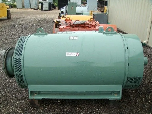 Item# A8180 - KATO 1250KW, 4160V Generator End | Power Generation ...