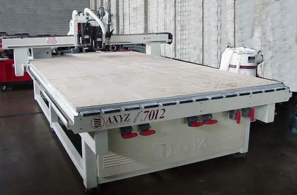 Used 2001 AXYZ 7012 Routers K13824 | Great American Equipment Company