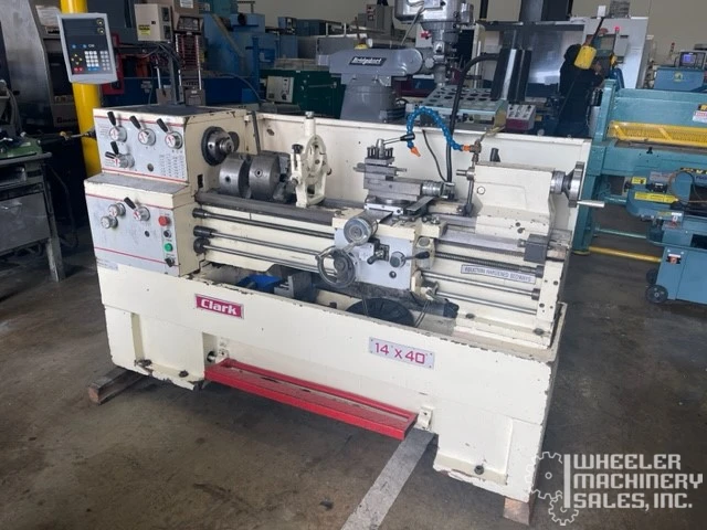 Used CLARK 14X40 LATHES, ENGINE 6762 | Wheeler Machinery Sales