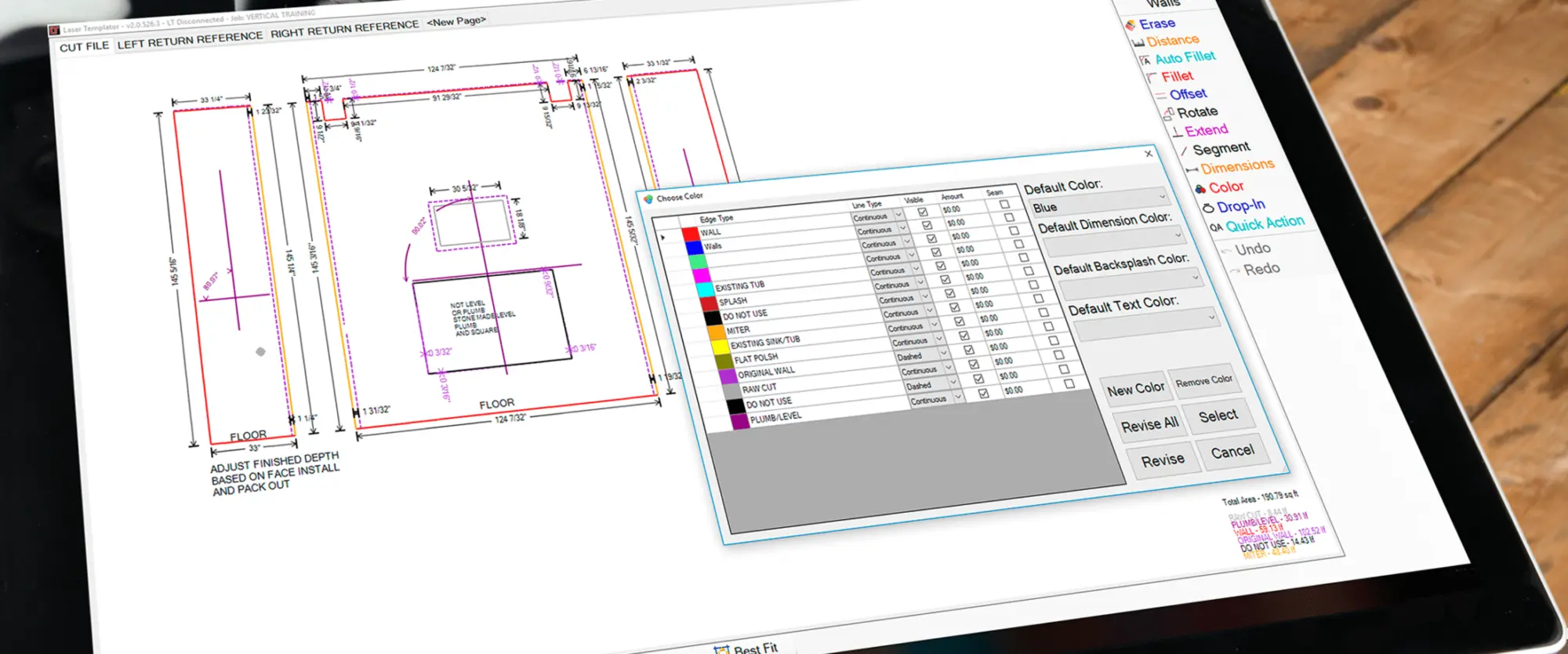 New LPI LT-2D3D Laser Templating | Global Equipment Group, LLC.