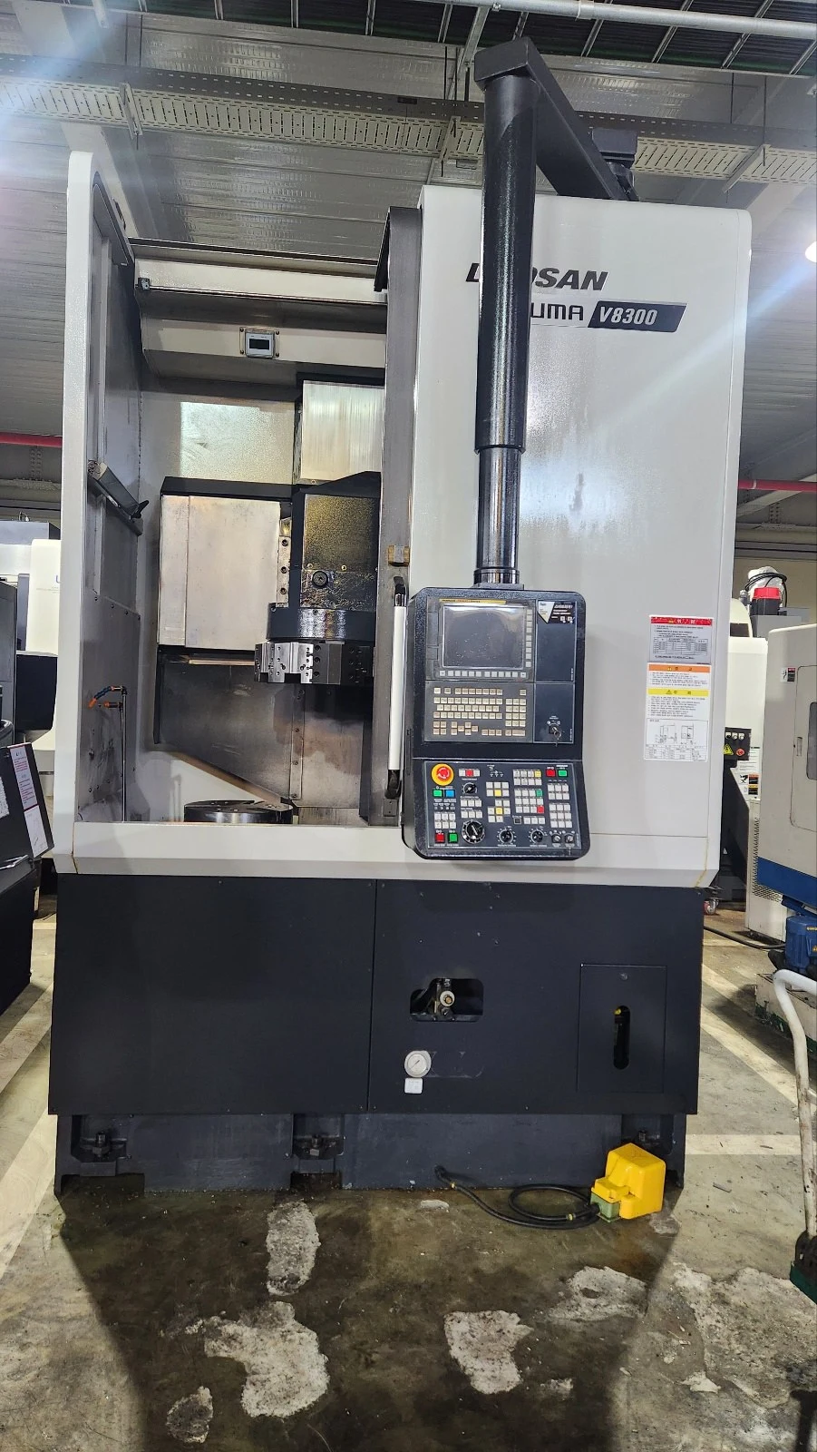 Used 2017 DOOSAN V8300 Boring Mills Vertical CNC 9821 | USED CNC WAREHOUSE