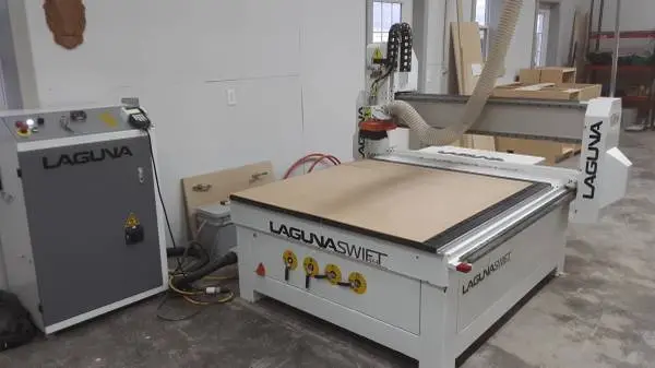 Used Laguna 4' x 4' Table Used 3 Axis CNC Routers 20719 | PlastiMach Corp