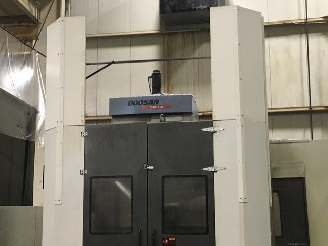 Used 2011 DOOSAN DBC 110 Boring Mills Horizontal Table Type 7574 | USED ...