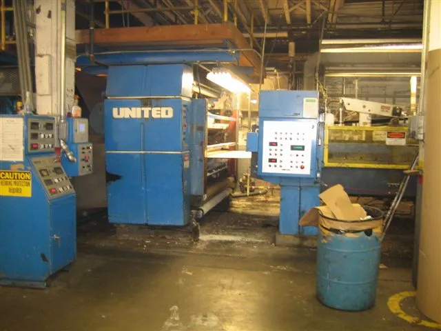 Used 1996 UNITED Corrugating Line, Glue Stations GLU-478 | Alpine CS ...