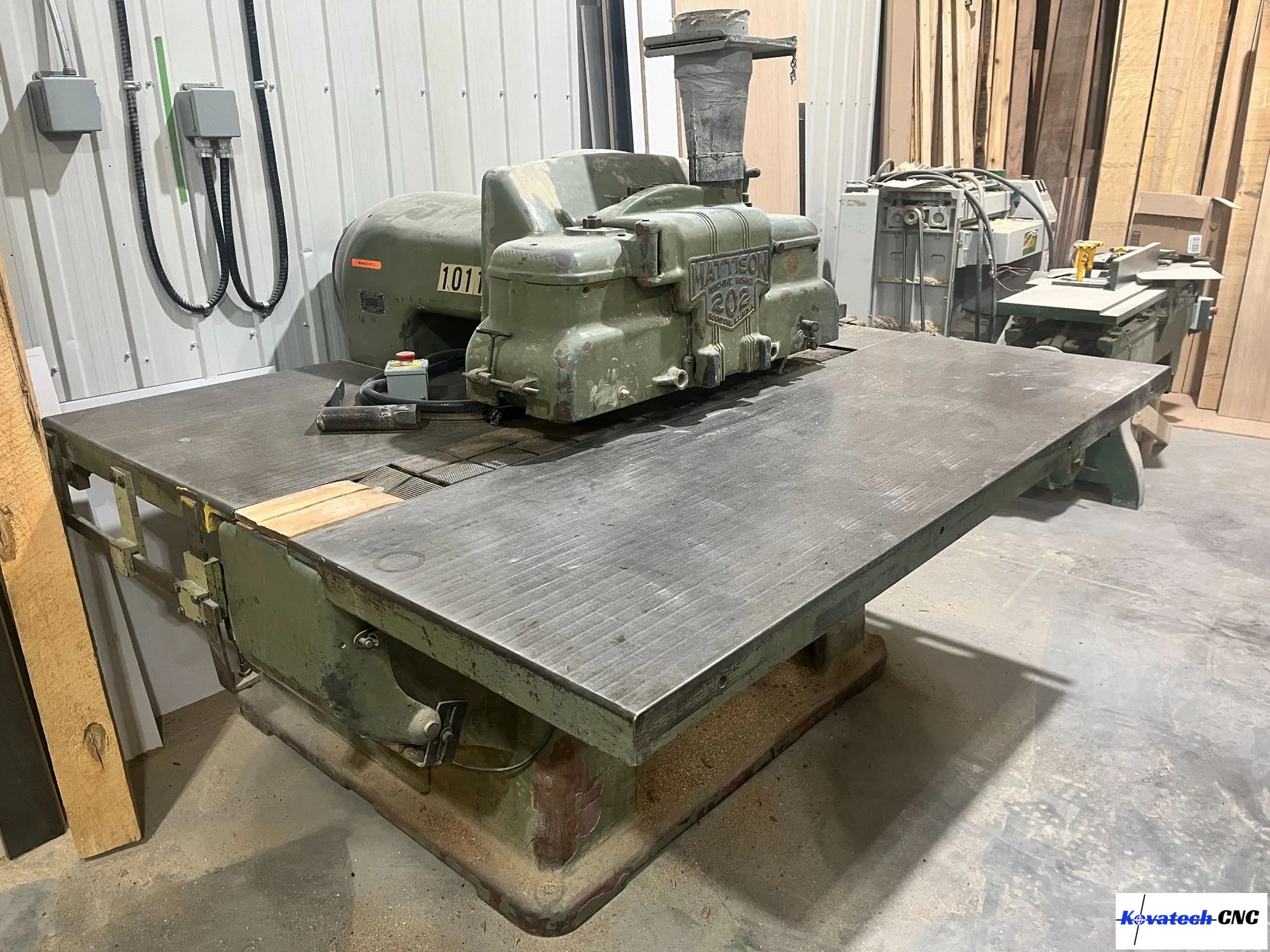 Used MATTISON MACHINE WORKS Model 202 Rip Saws | KovatechCNC