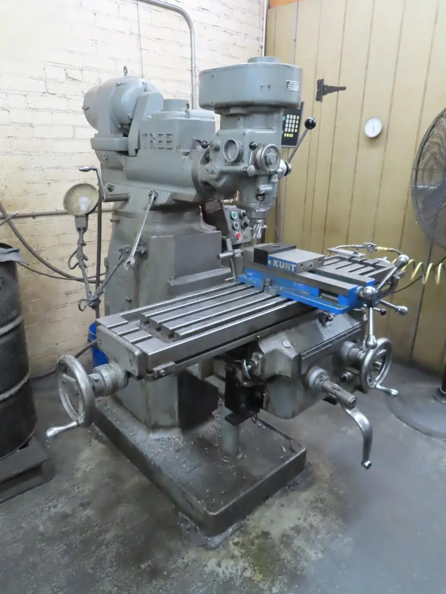 Used TREE MACHINE TOOL COMPANY Knee Mill Manual Milling 2473 | MD ...