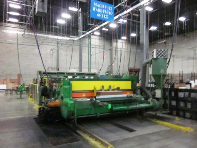 Used 1980 WARD Conversion Line, Rotary Die Cutters FFF-945 | Alpine CS ...