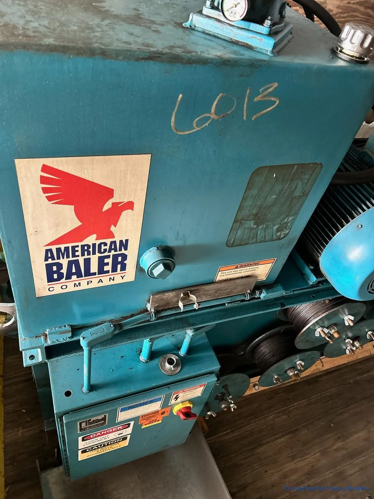 Used AMERICAN BALER CO. - BALER 71928 | Corrugated Machinery Brokers