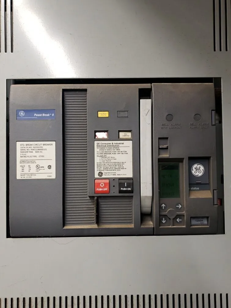 Used GE POWERBREAK II Circuit Breaker A8527 | Power Generation Enterprises